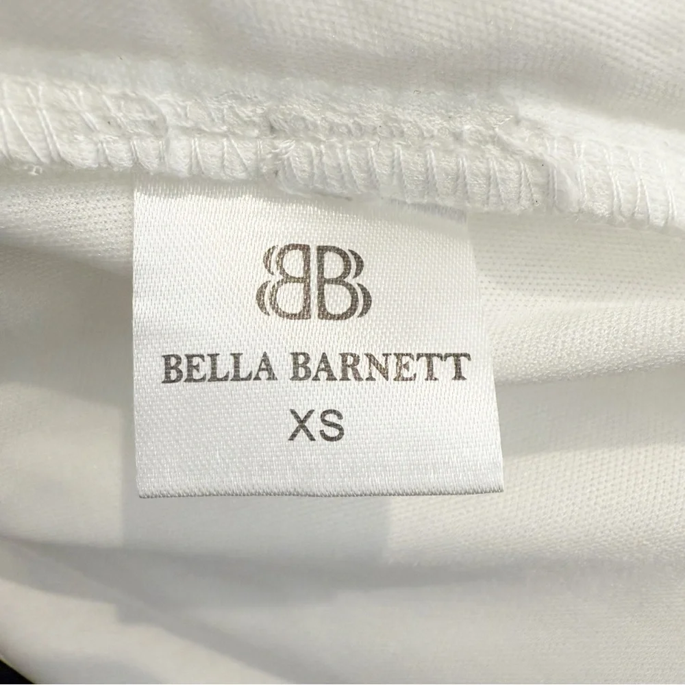 Bella Barnett | Dresses | Nwt Bella Barnett Maggie One Shoulder Mesh ...